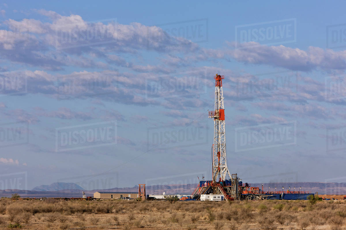 Oil Exploration Drill - Royalty-free Stock Photo | Dissolve