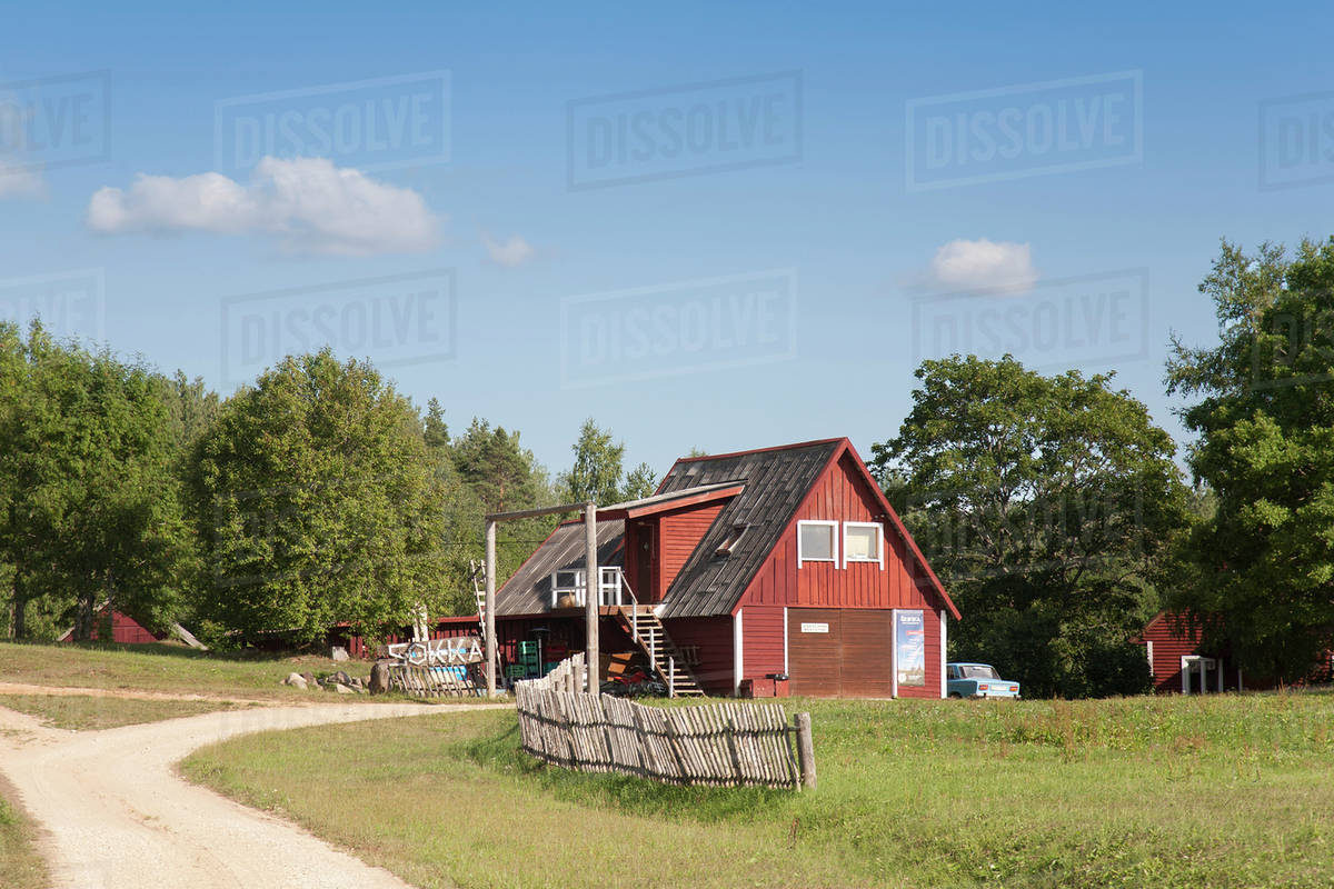 Resort Building in the Countryside - Royalty-free Stock Photo | Dissolve