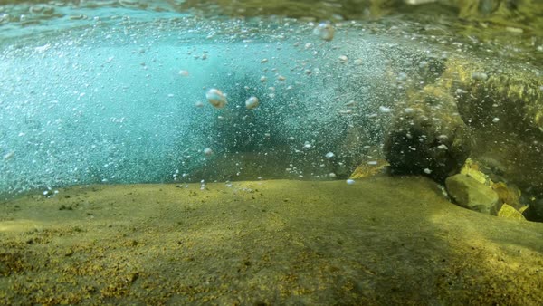 River Underwater Current