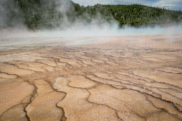 Geyser at Yellowstone National Park - Royalty-free Stock Photo | Dissolve