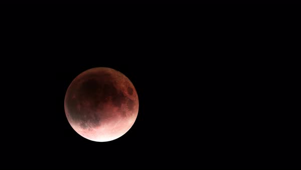 Astronomical background of the full red moon phases by night. The total ...