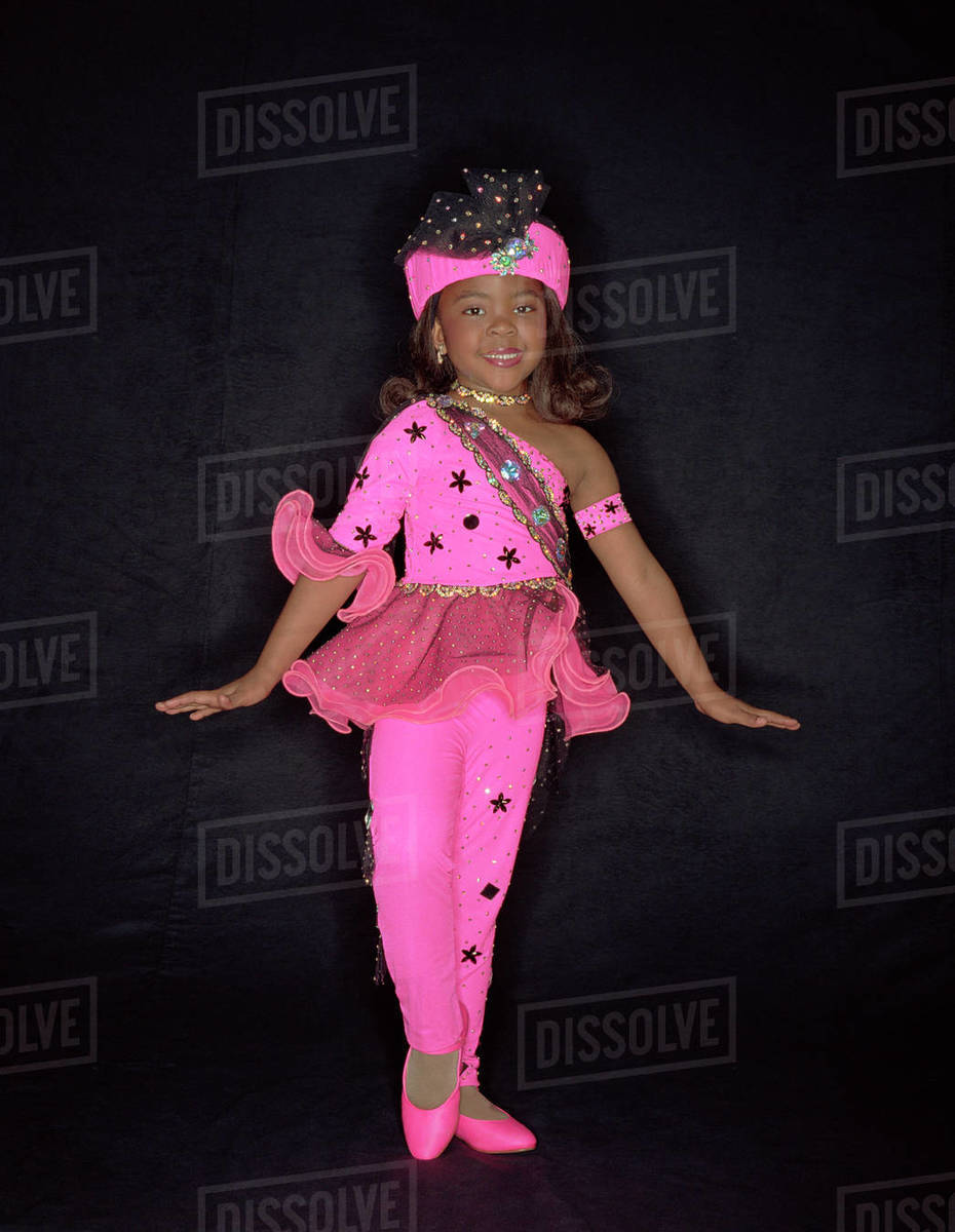 African in pageant costume - Stock Photo - Dissolve