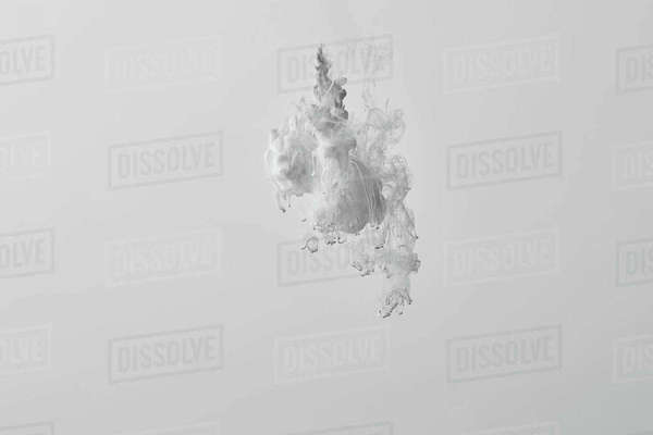 Abstract background with white splash of watercolor paint - Stock Photo ...