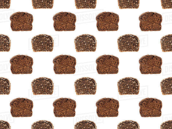 Healthy homemade multigrain bread pattern - Royalty-free Stock Photo ...