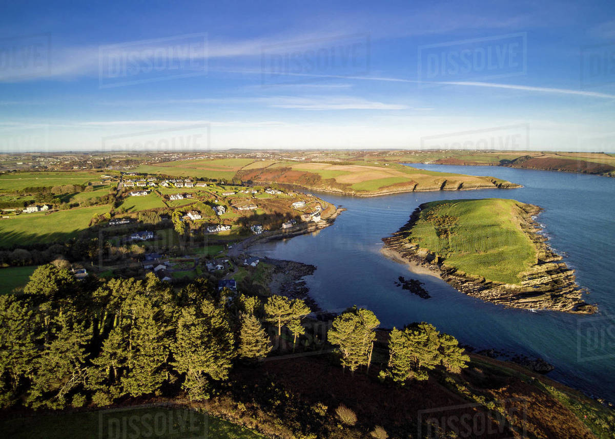 Coastline, Sandy Cove, County Cork, Munster, Ireland - Royalty-free ...