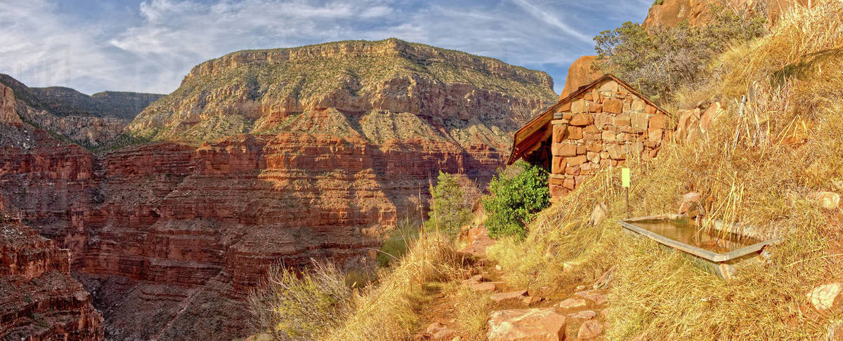 Santa Maria Spring Rest House, Hermit Trail, Grand Canyon National Park ...