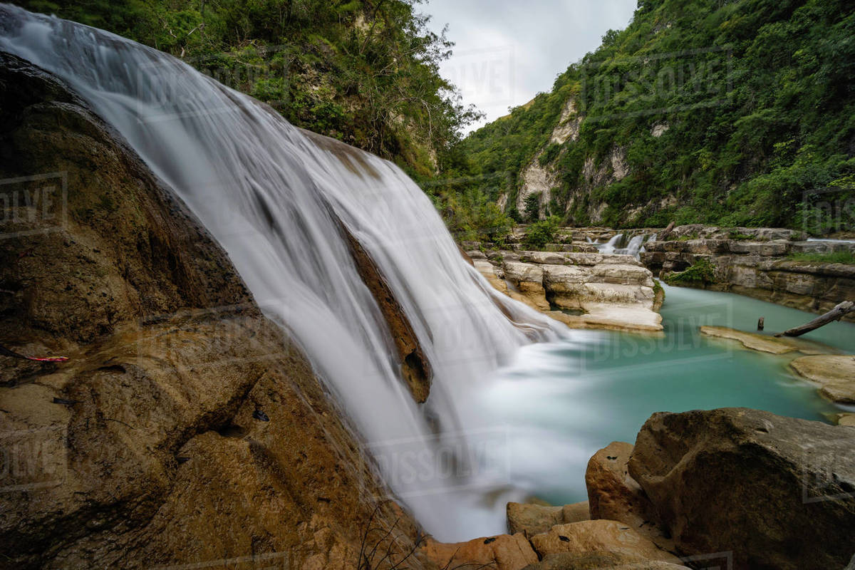 Tanggedu waterfall, East Sumba, East Nusa Tengara, Indonesia - Royalty ...