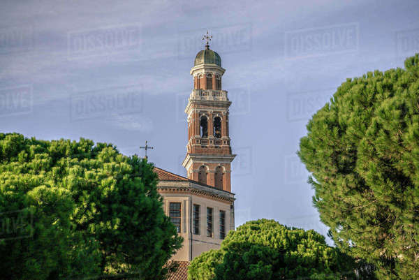 Rotonda temple in Rovigo, an ancient church in the heart of the Italian ...