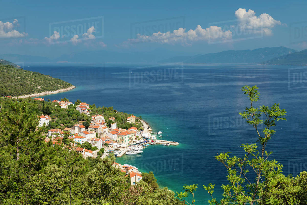 Valun, Cres Island, Kvarner Gulf, Croatia, Europe - Royalty-free Stock ...