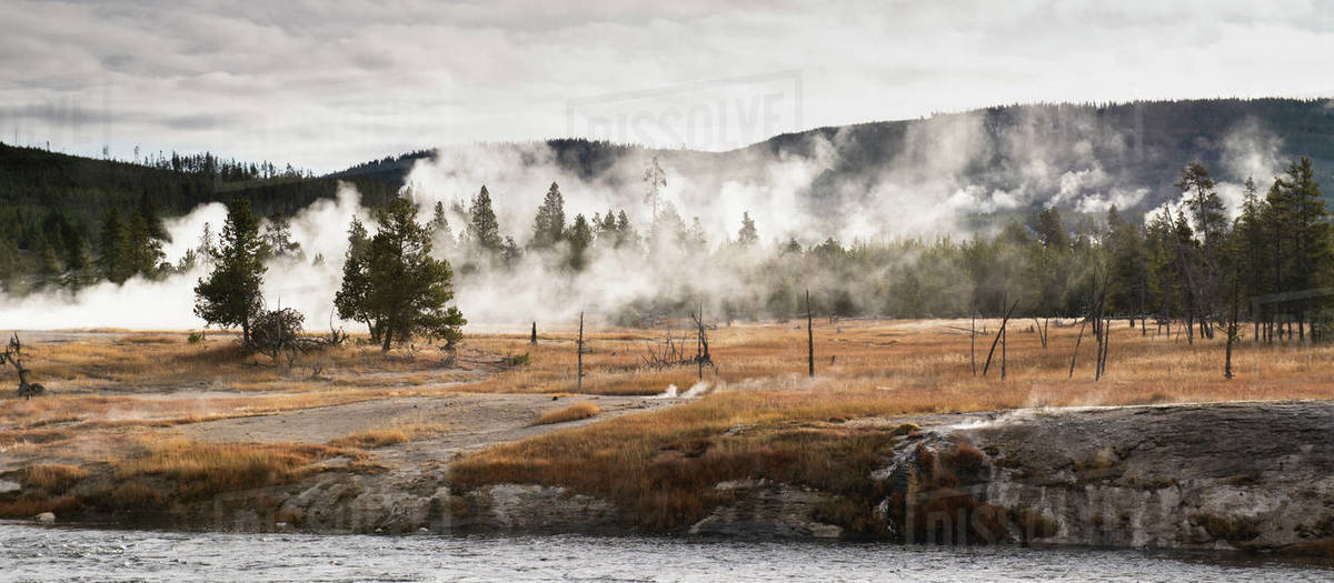 Yellowstone National Park, UNESCO World Heritage Site, Wyoming, United ...