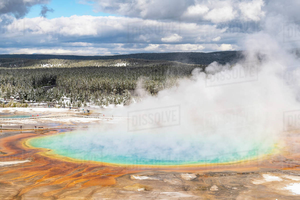 Yellowstone National Park, UNESCO World Heritage Site, Wyoming, United ...