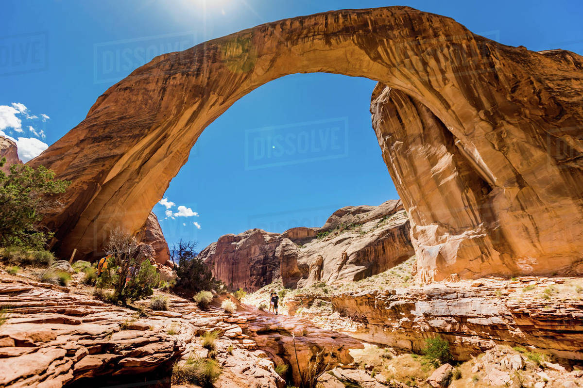 Rainbow Bridge National Monument, Utah, United States of America, North ...