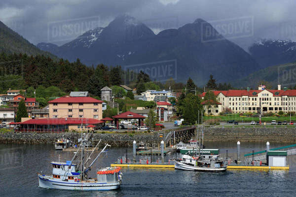 Sitka Harbor, Sitka, Alaska, United States of America, North America ...