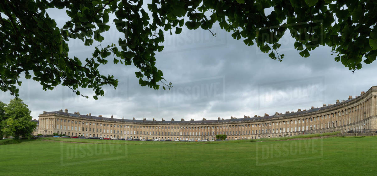 The Royal Crescent in Bath, UNESCO World Heritage Site, Somerset ...