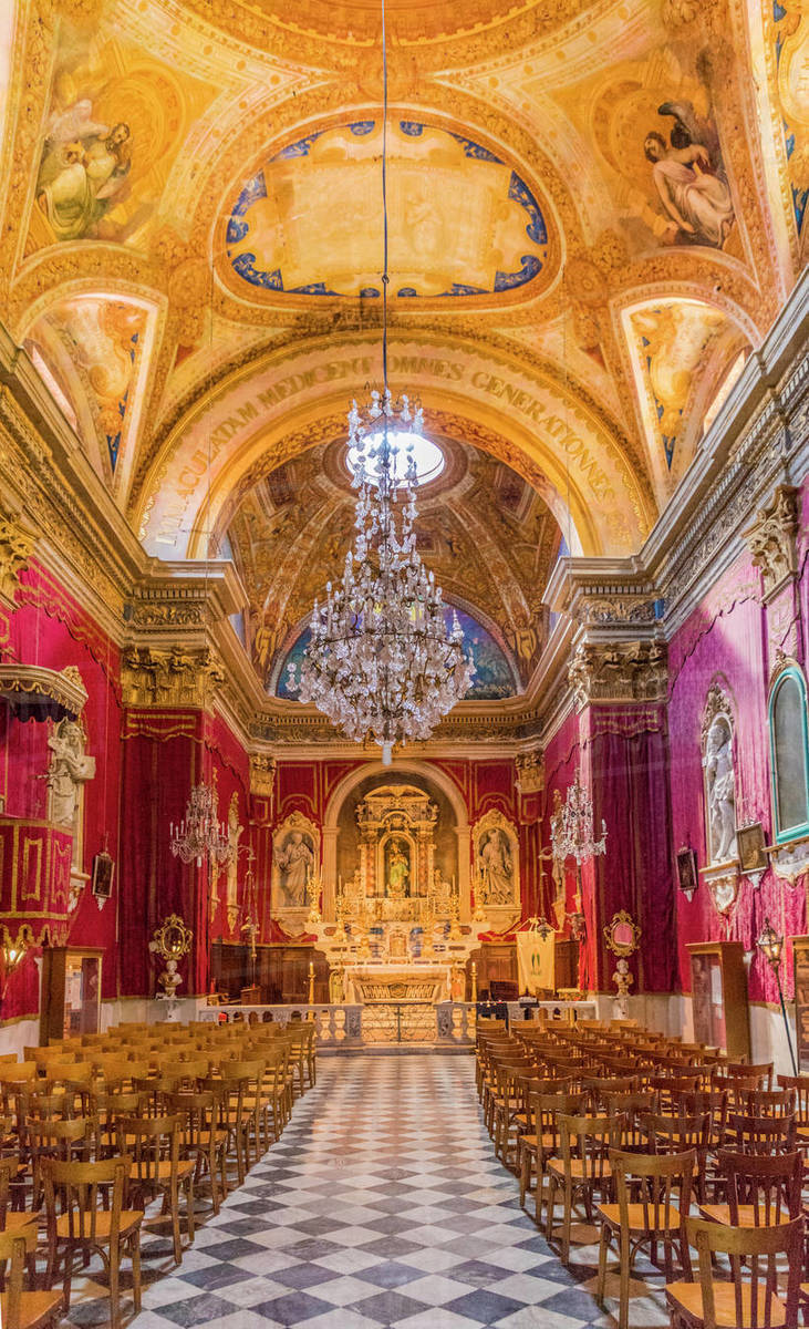 The Chapel of the Immaculate Conception, Menton, Alpes Maritime, Provence Alpes Cote d'Azur ...