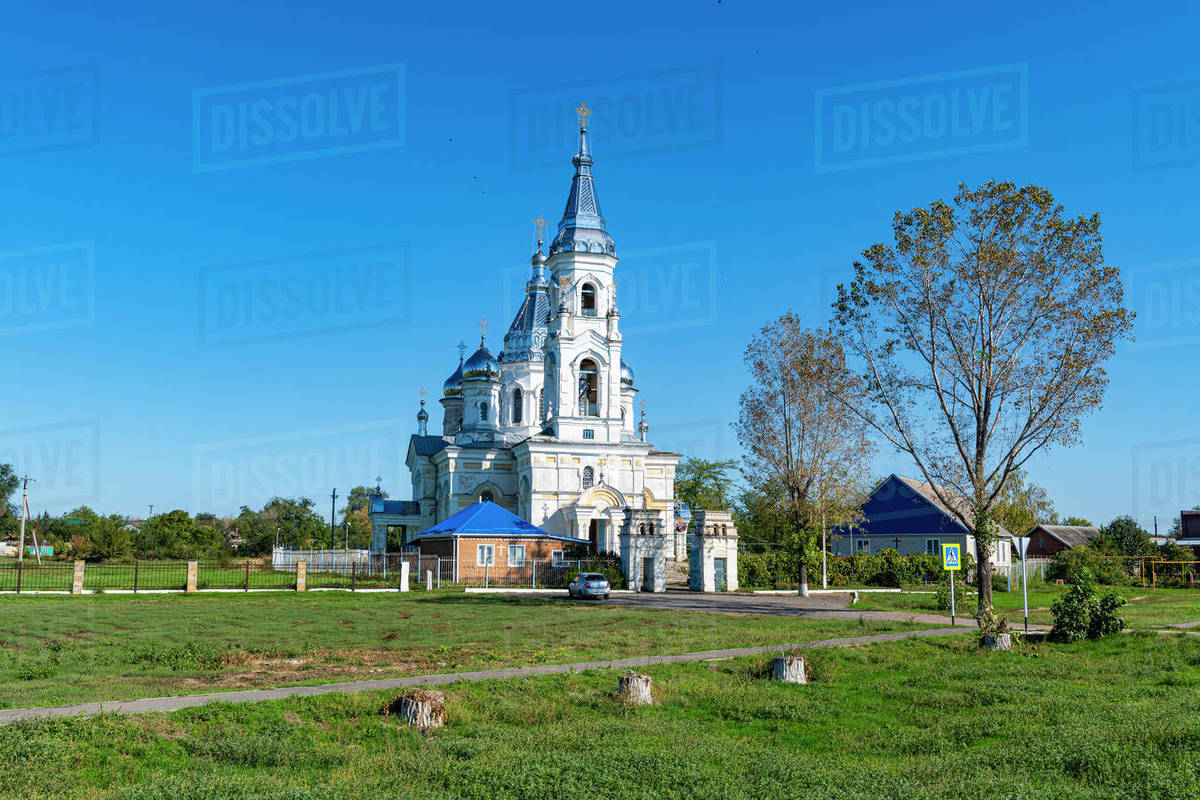 Little beautiful church near Rostov-on-Don, Rostov Oblast, Russia ...