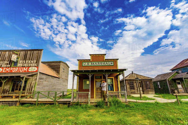 Historic roadside attraction, 1880 Town built to model a functioning ...