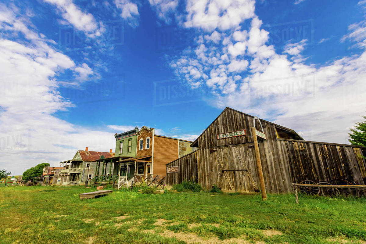 Historic roadside attraction, 1880 Town built to model a functioning ...