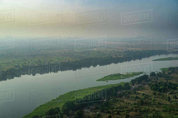 White Nile River. Africa. - Royalty-free Stock Photo | Dissolve