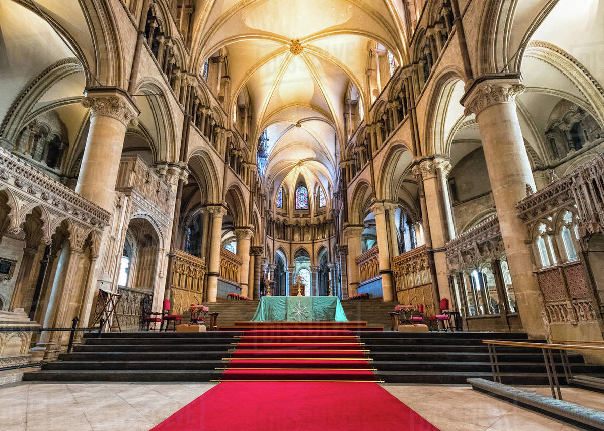 The Quire, Canterbury Cathedral, UNESCO World Heritage Site, Canterbury ...