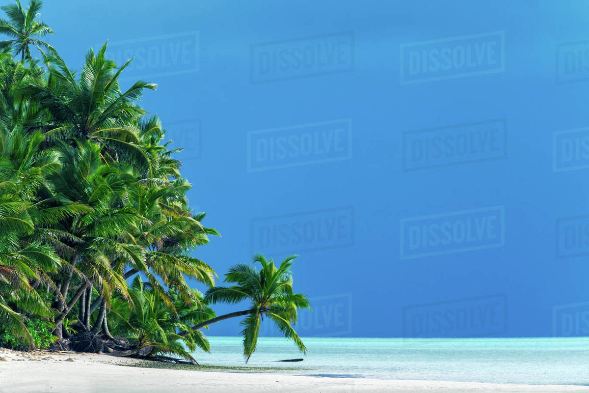 Scout Park Beach, Cocos (Keeling) Islands, Indian Ocean, Asia - Royalty ...