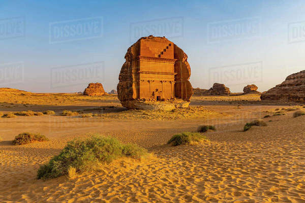 Tomb of Lihyan son of Kuza, Madain Saleh (Hegra) (Al Hijr), UNESCO ...