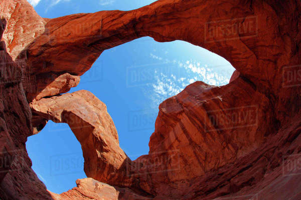 Double Arch, Arches National Park, Utah, United States of America ...