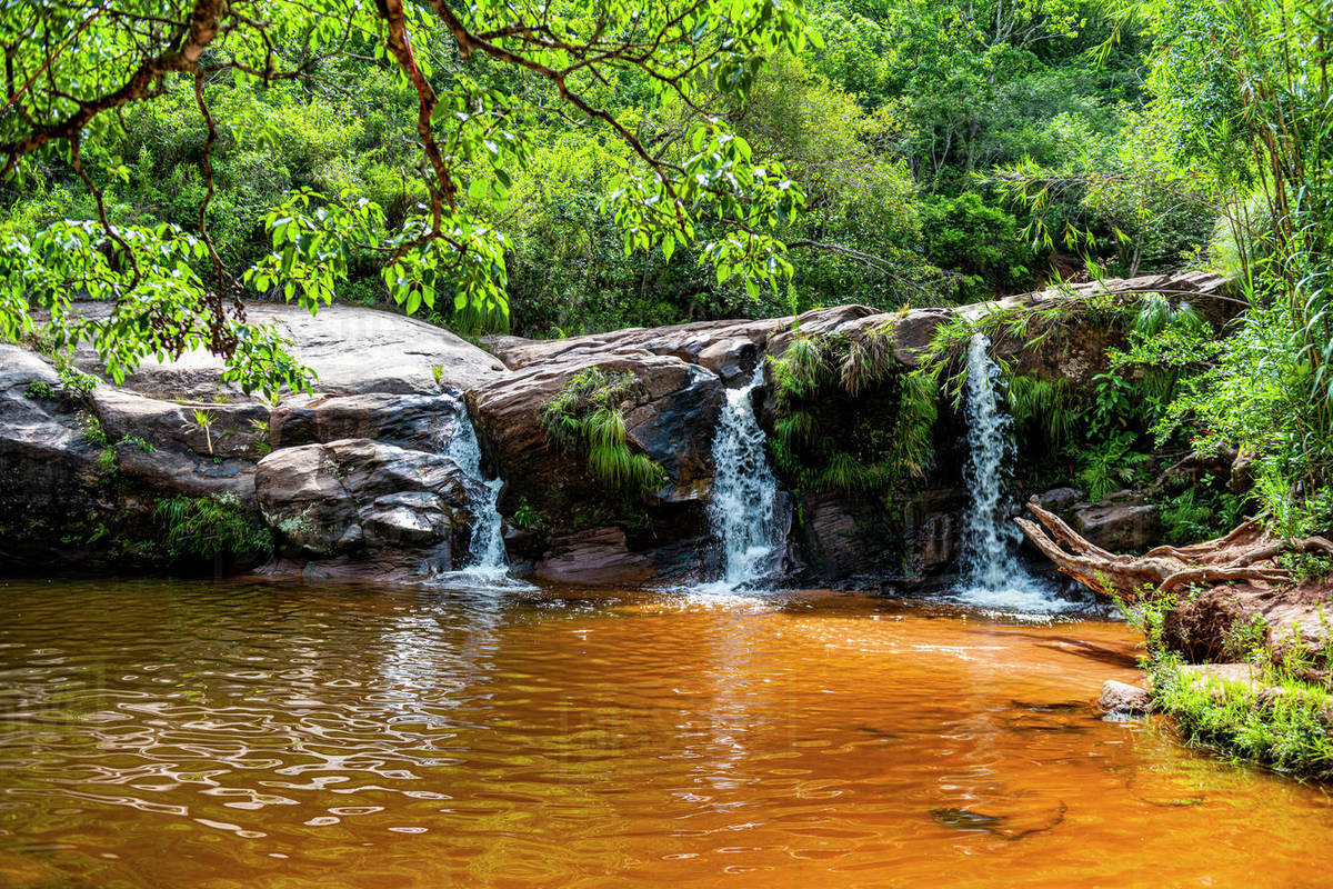 Cuevas Waterfalls, Samaipata, Bolivia, South America - Royalty-free ...
