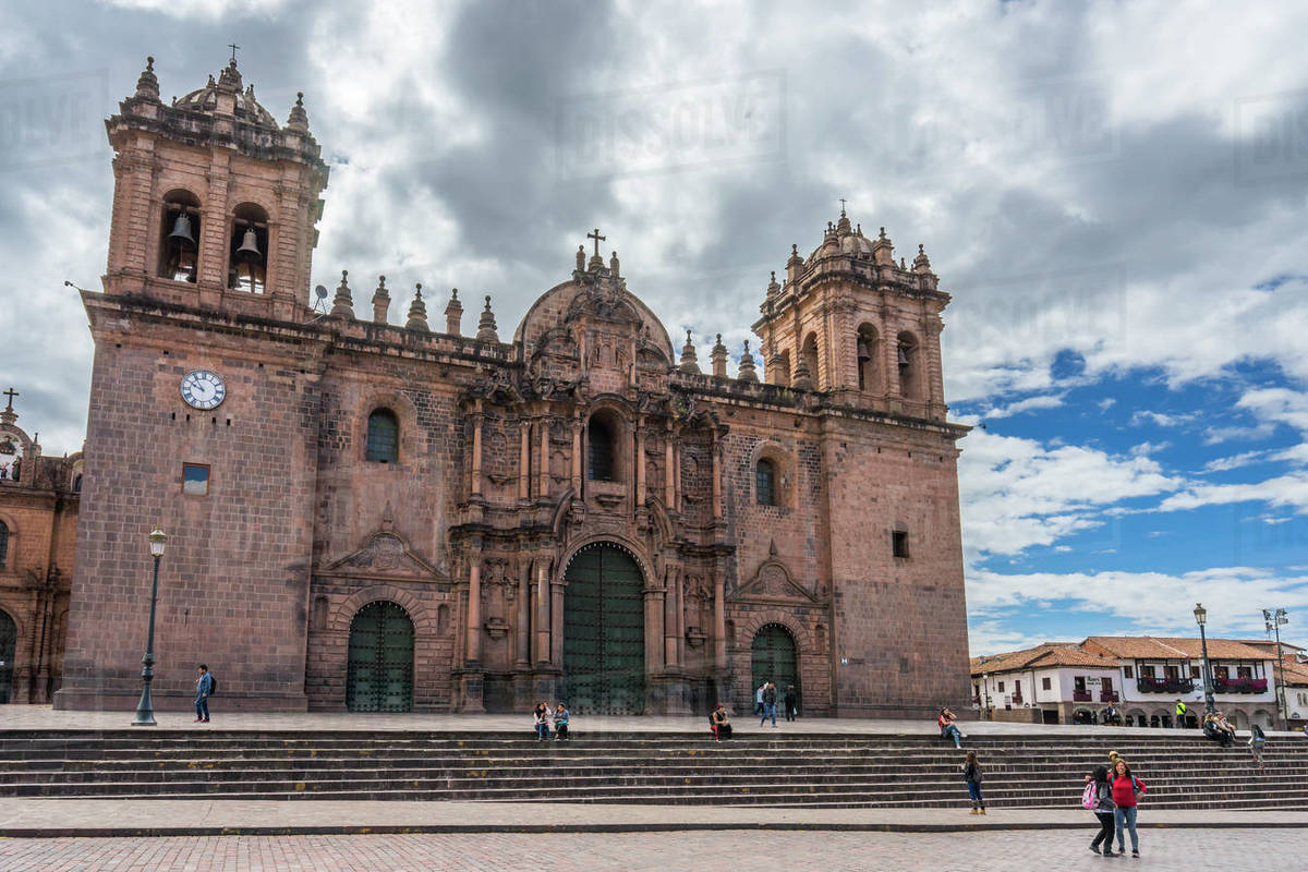Cusco Cathedral, Plaza de Armas Square, Cusco, UNESCO World Heritage ...