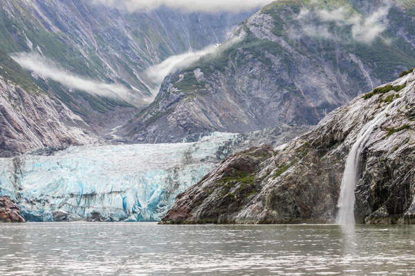 A waterfall near Sawyer Glacier in Tracy Arm-Fords Terror Wilderness ...