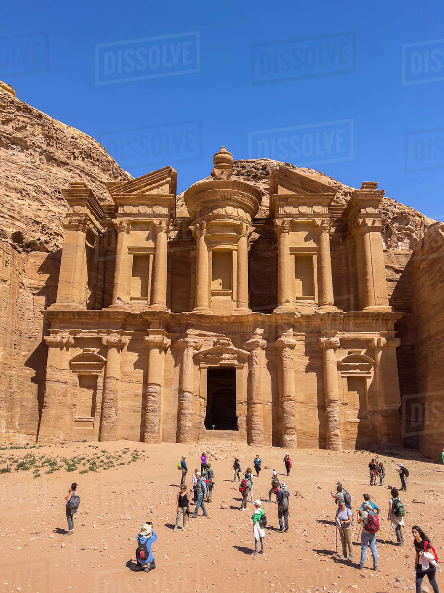 The Petra Monastery (Al Dayr), Petra Archaeological Park, UNESCO World ...