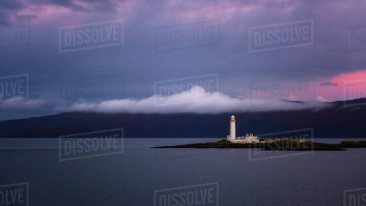 Dawn at Lismore Lighthouse, Inner Hebrides, Scotland, United Kingdom ...