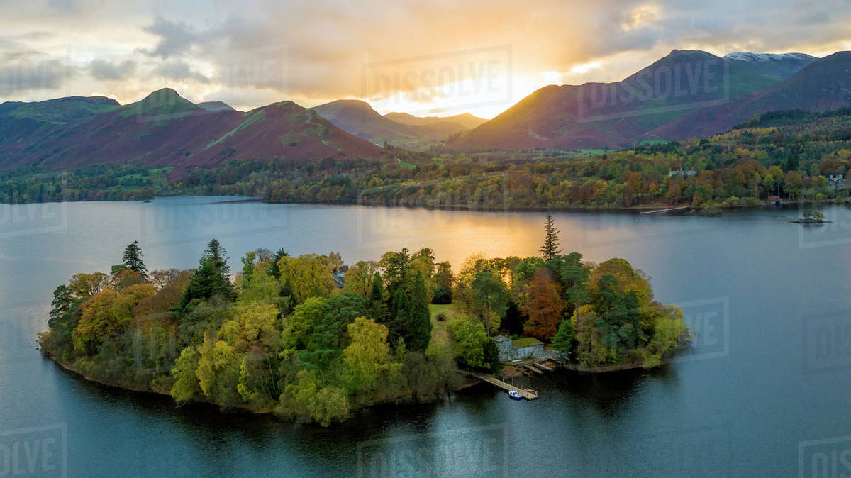Derwent Water, Lake District National Park, UNESCO World Heritage Site ...