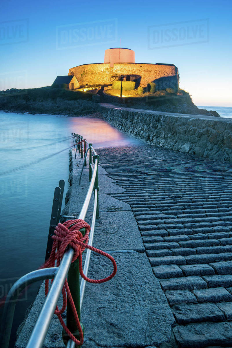 Fort Grey, Guernsey, Channel Islands, United Kingdom, Europe - Royalty ...