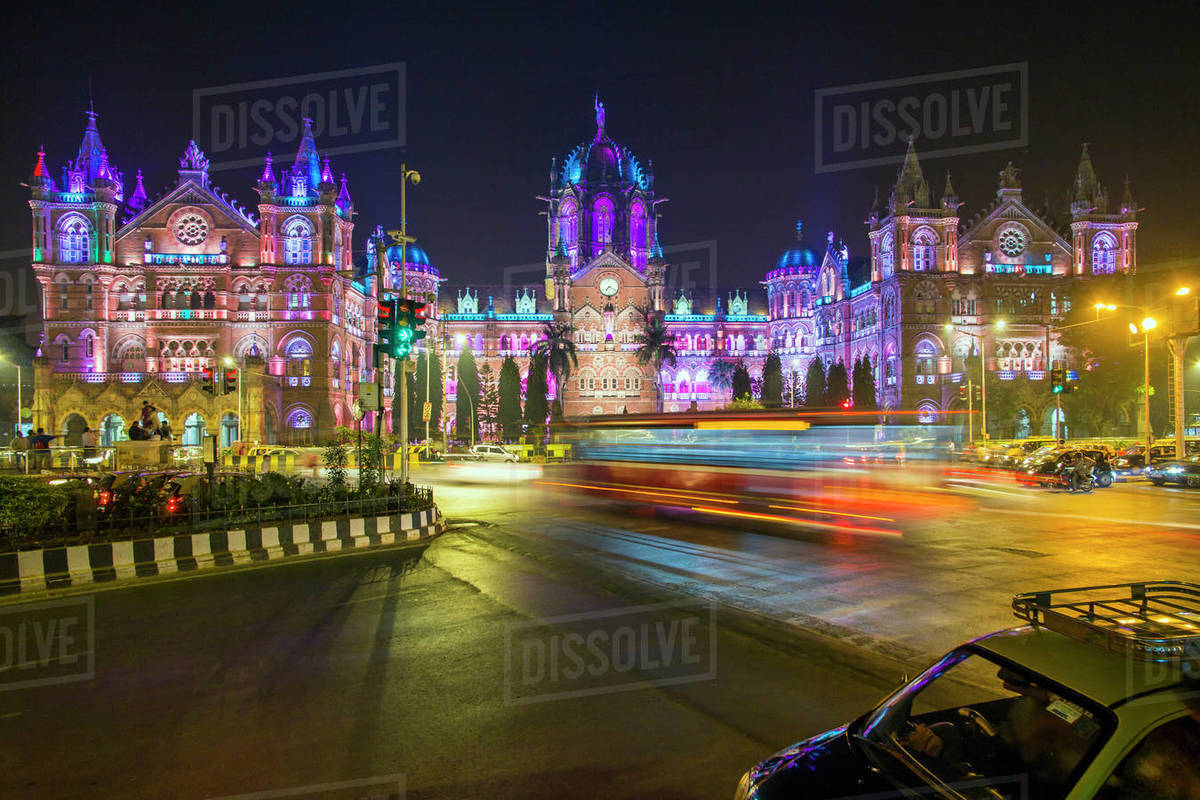 Chhatrapati Shivaji Maharaj Terminus railway station (CSMT), formerly ...