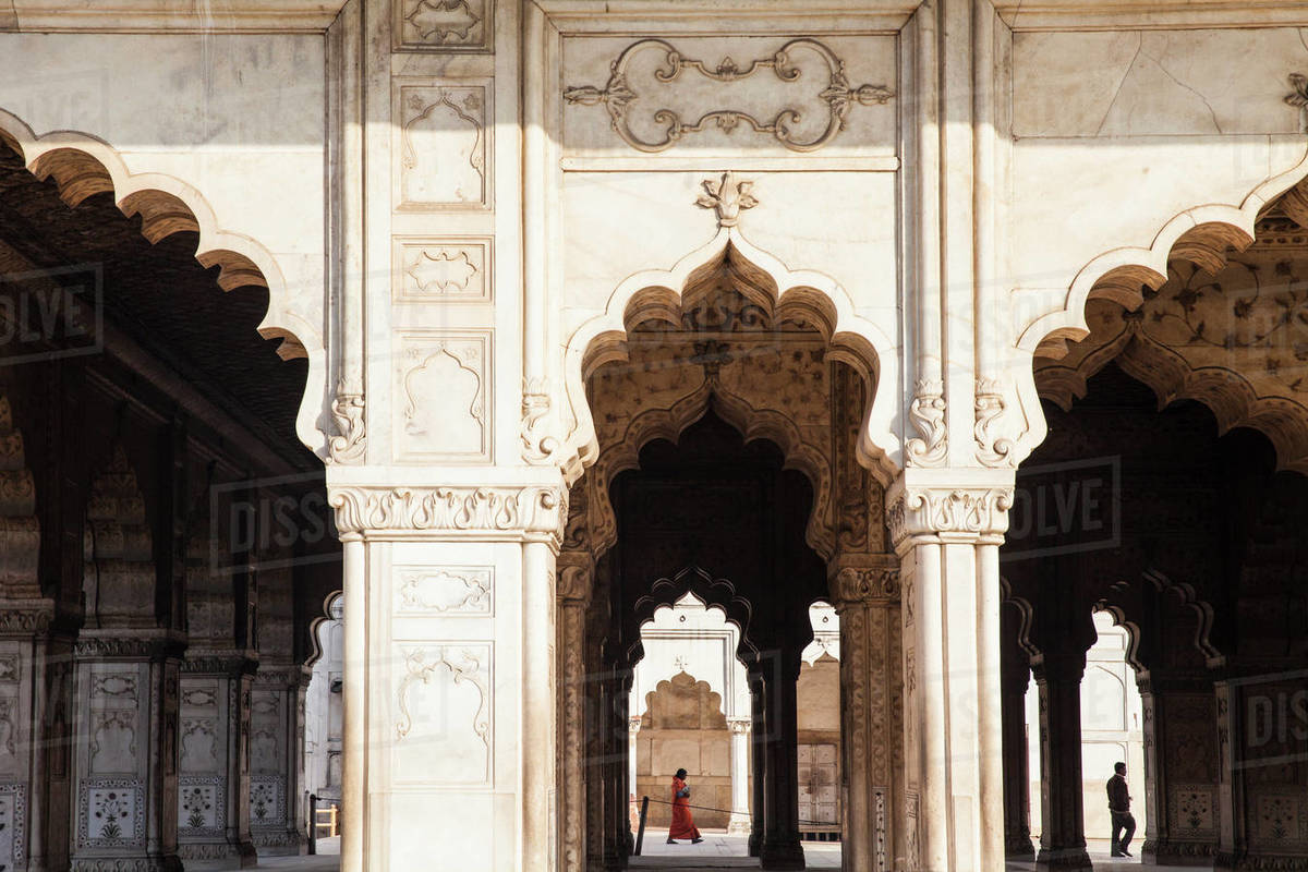 Diwan-i-Khas, Red Fort, Old Delhi, Delhi, India, Asia - Stock Photo ...