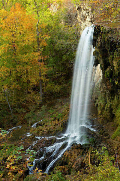 Falling Spring falls, outside of Covington, Virginia, USA. - Royalty ...