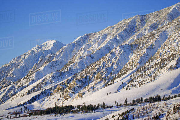 USA, California. Landscape of Wheeler Crest in the Sierra Nevada ...