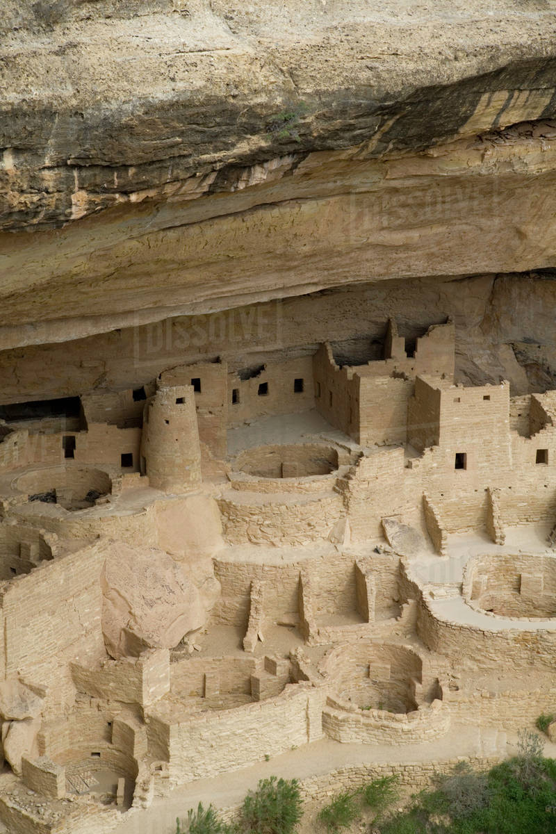 CO, Colorado, Mesa Verde National Park, home of Ancestral Pueblo people ...