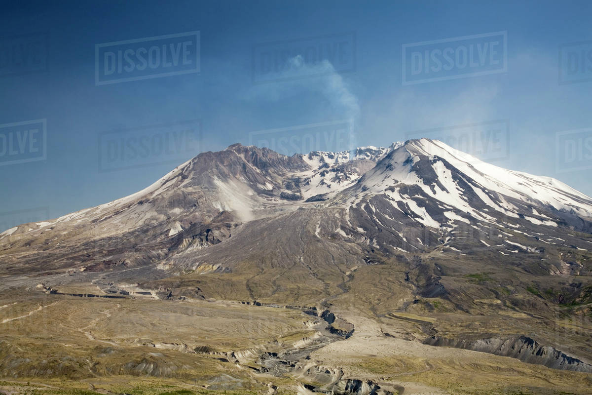 WA, Mount Saint Helens National Volcanic Monument, Mt. St. Helens and ...