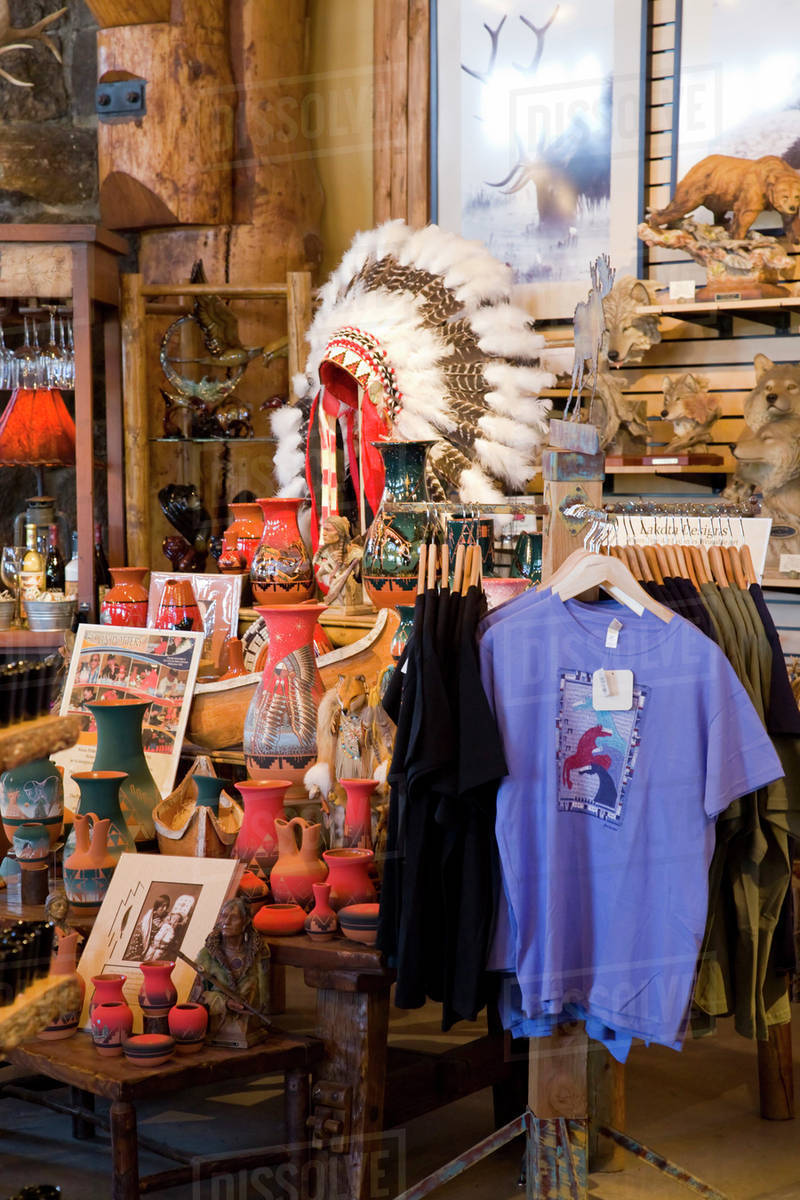 WY, Yellowstone National Park, Yellowstone General Store, at Old ...