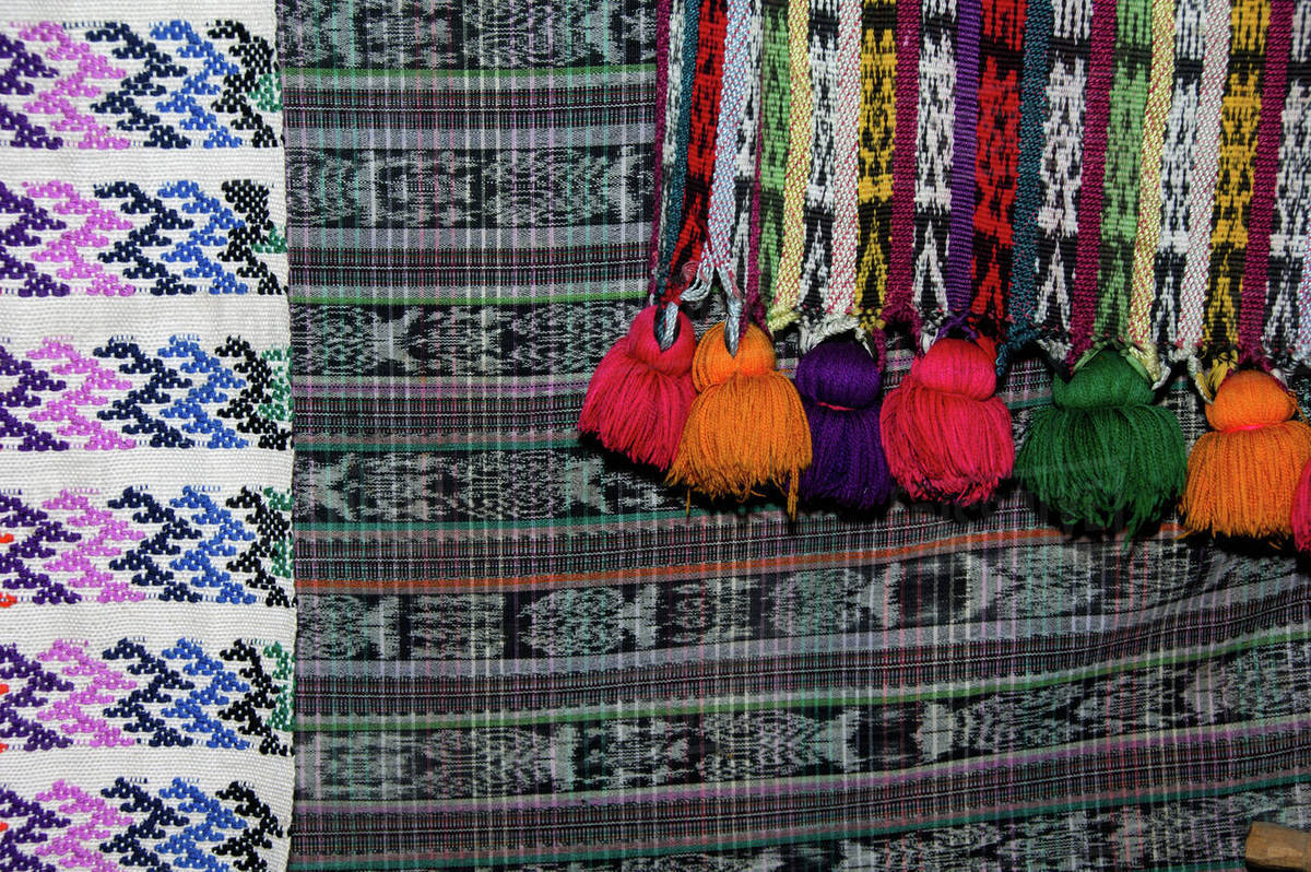 Central America, Guatemala, Antigua, Textile Museum aka Casa del Tejido ...