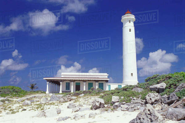 Mexico, Cozumel. Punta Sur Celarain Lighthouse. - Royalty-free Stock ...