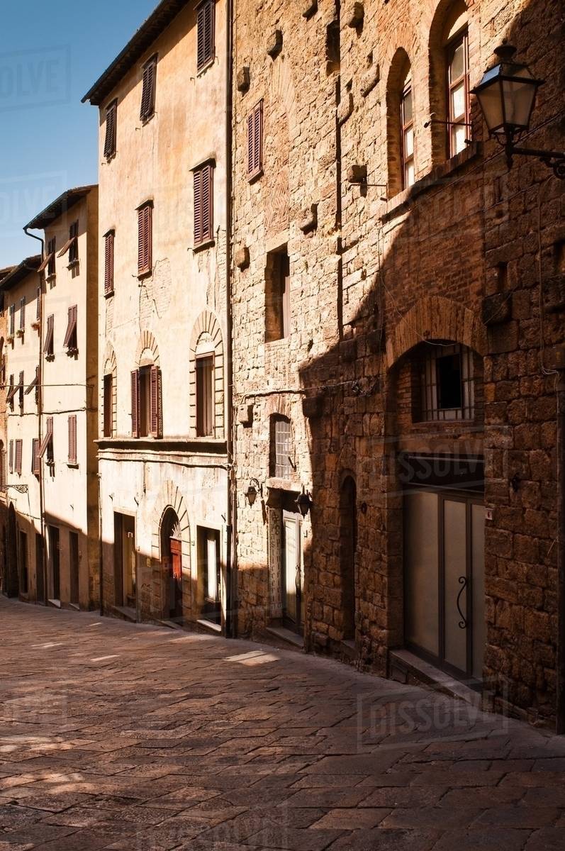 Volterra, Historic Walled Hill Town, Tuscany, Italy - Royalty-free ...