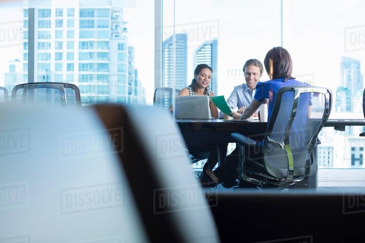 Business people working at desk - Royalty-free Stock Photo | Dissolve