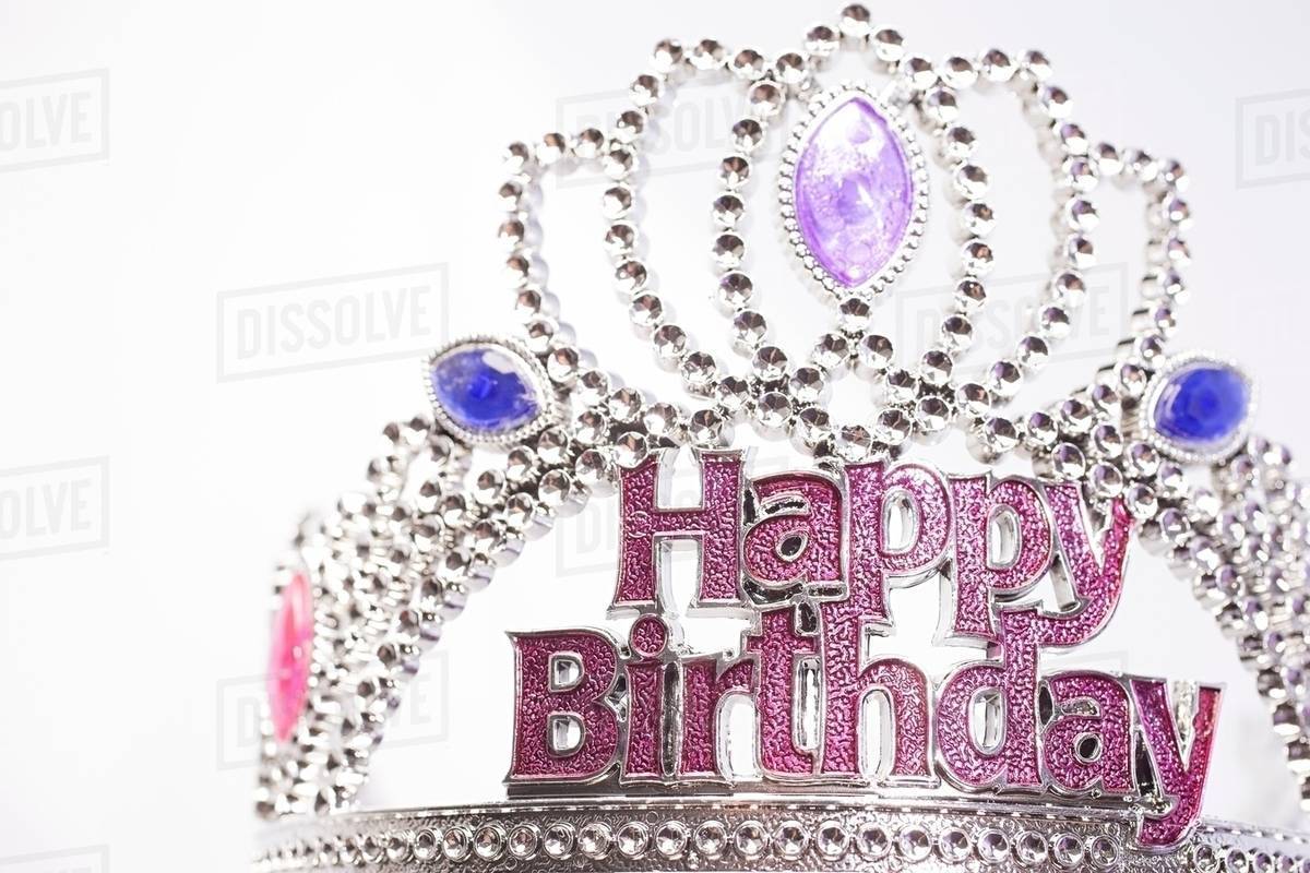 Happy birthday crown - Royalty-free Stock Photo | Dissolve