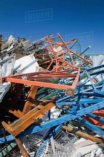Scrap heap - Stock Photo - Dissolve