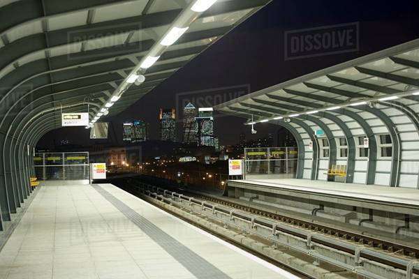 DLR station - Royalty-free Stock Photo | Dissolve