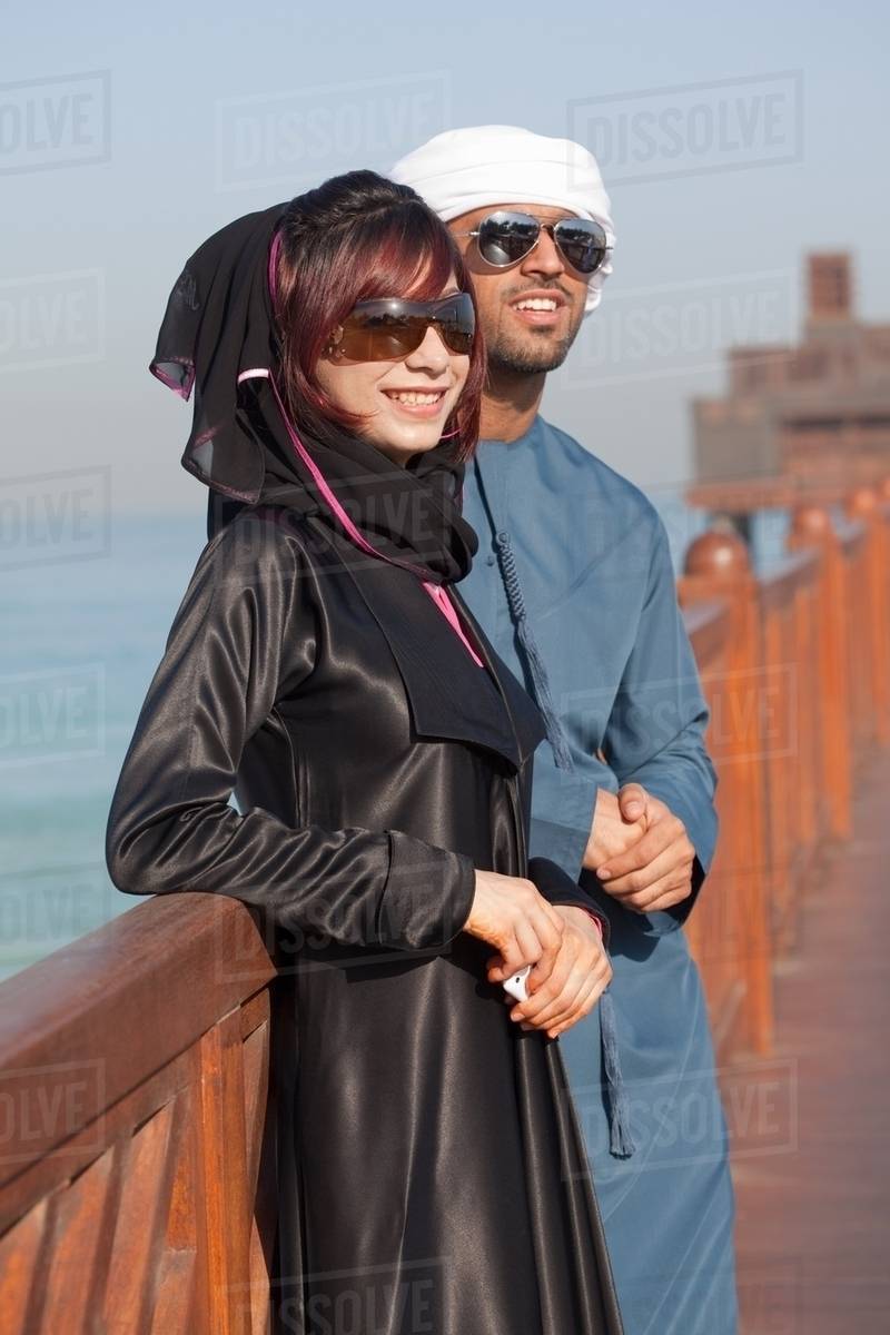Middle Eastern people and fence, outdoors - Royalty-free Stock Photo ...