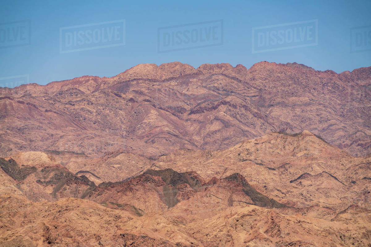 Egypt, Sinai, Mountain ranges in the desert - Royalty-free Stock Photo ...